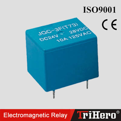 Mini relé electromagnético JQX-3F (T73), relé electromagnético JQX-3F ...